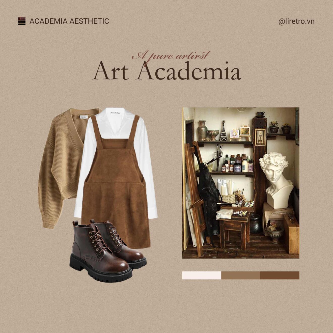 OUTFIT IDEAS | Pick your Academia Aesthetic based on your major - Li retro